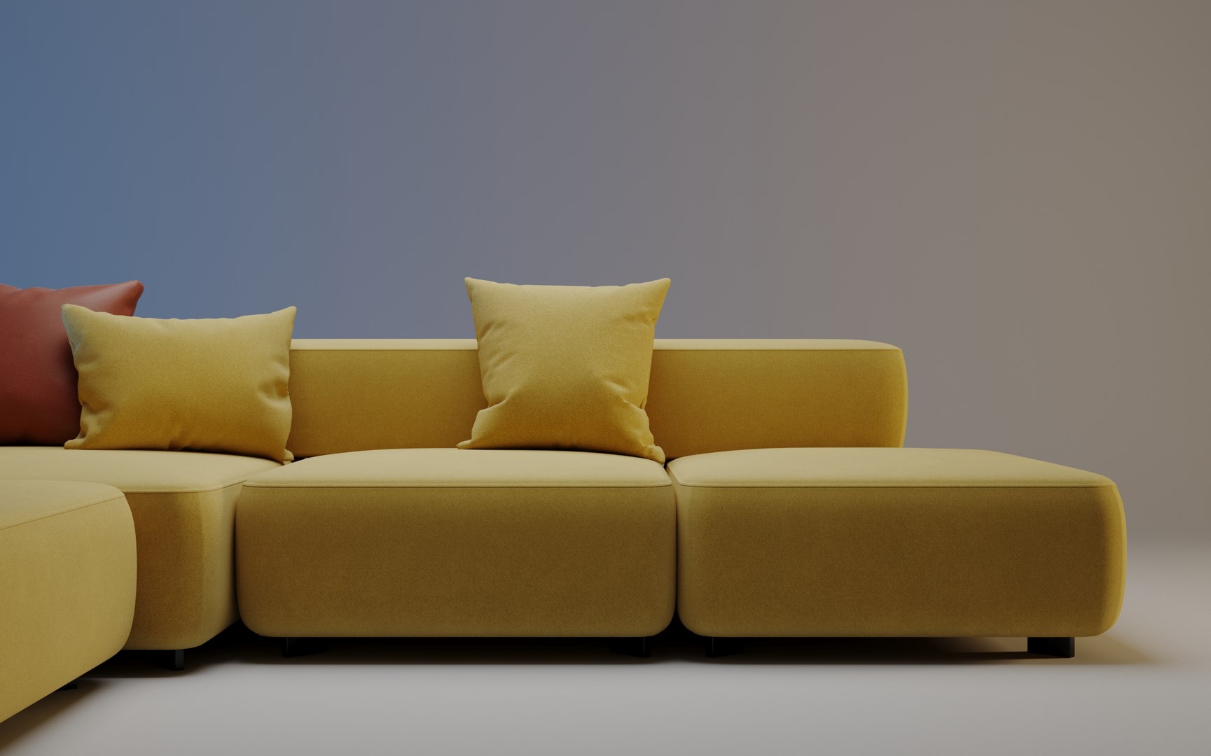 Alphabet Corner Sofa By Fritz Hansen 3D - TurboSquid 1962656