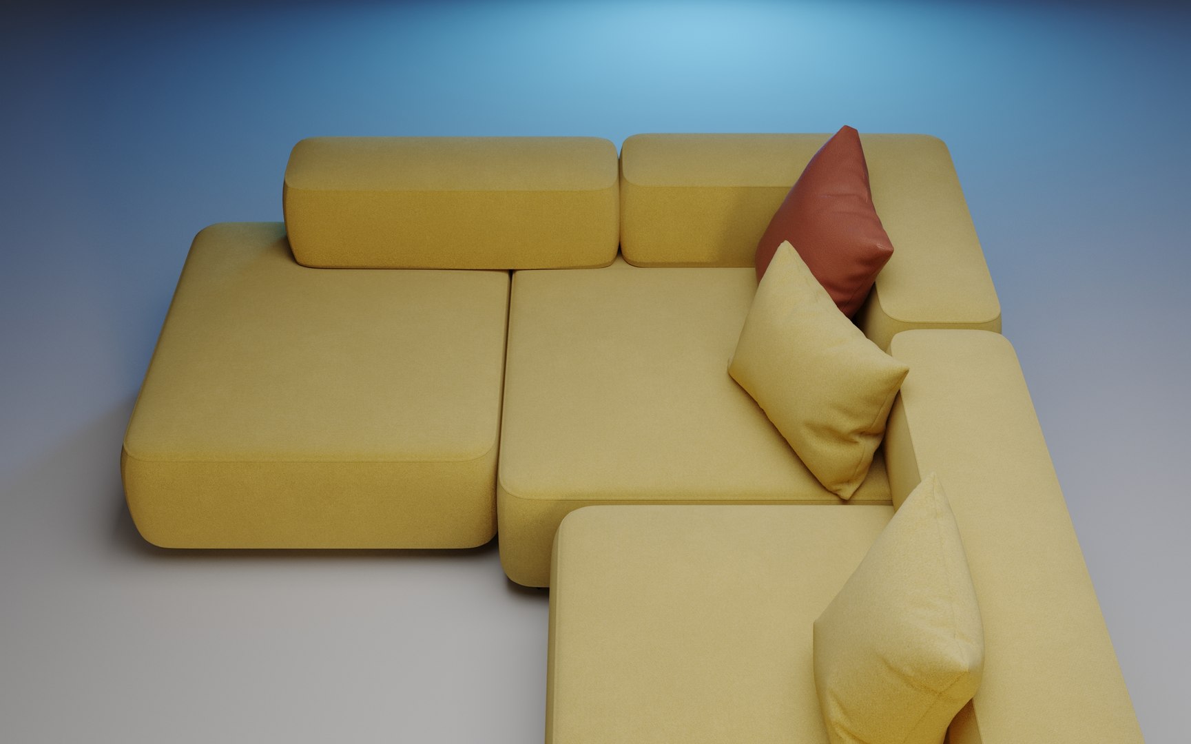 Alphabet Corner Sofa By Fritz Hansen 3D - TurboSquid 1962656