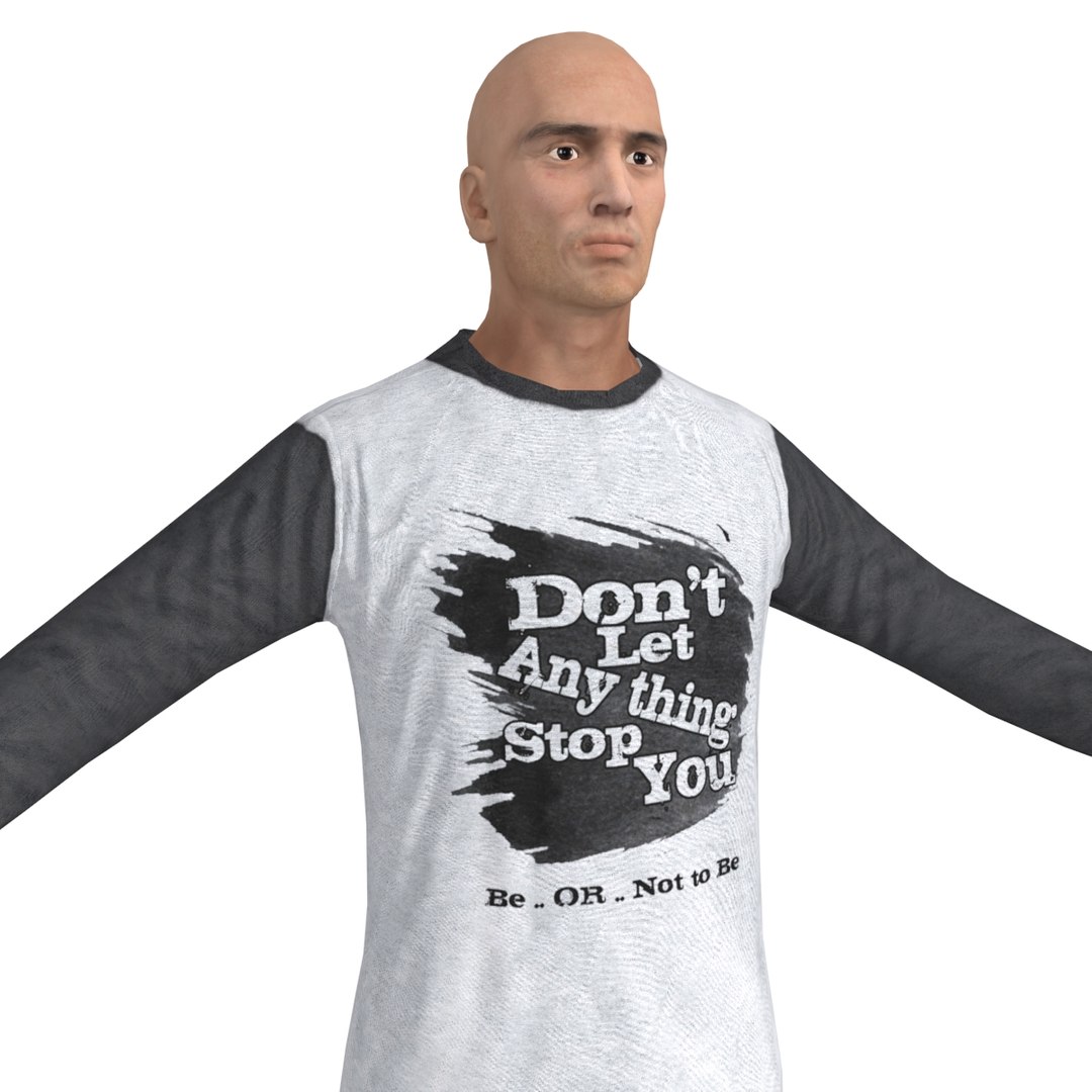 3d Rigged Casual Man