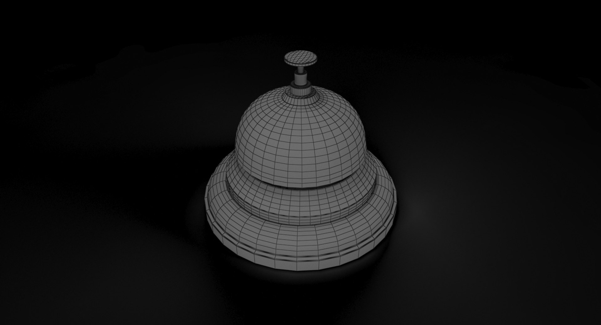 Reception Bell 3D Model - TurboSquid 1243485