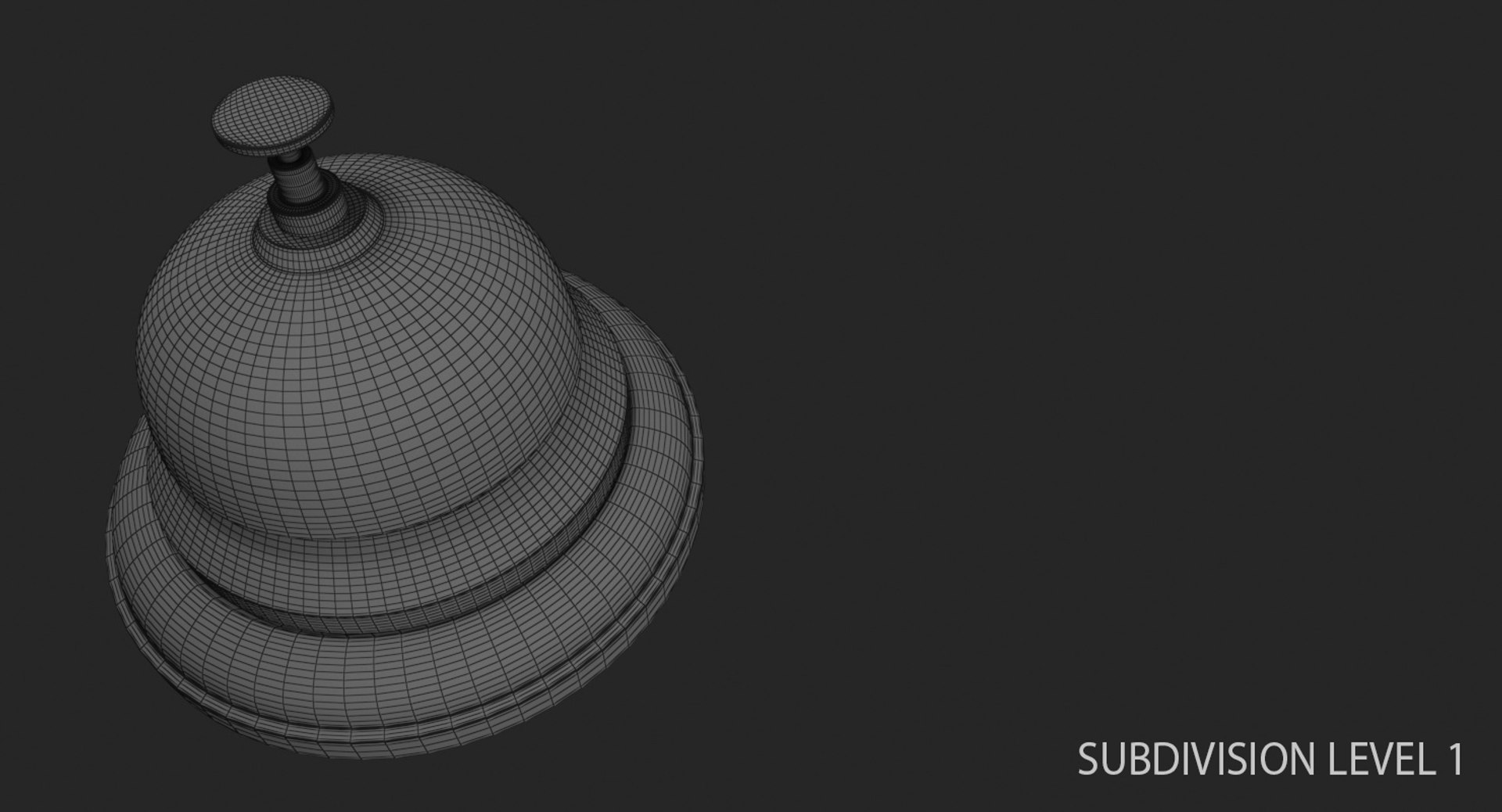 Reception Bell 3D Model - TurboSquid 1243485