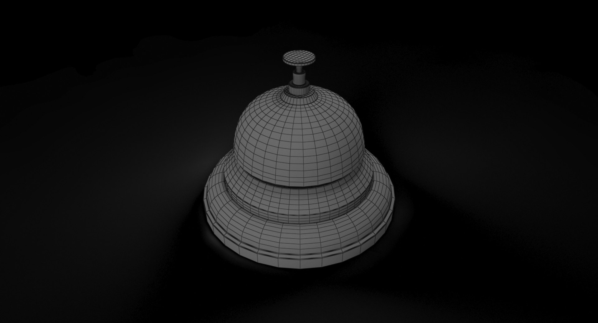 Reception Bell 3D Model - TurboSquid 1243485