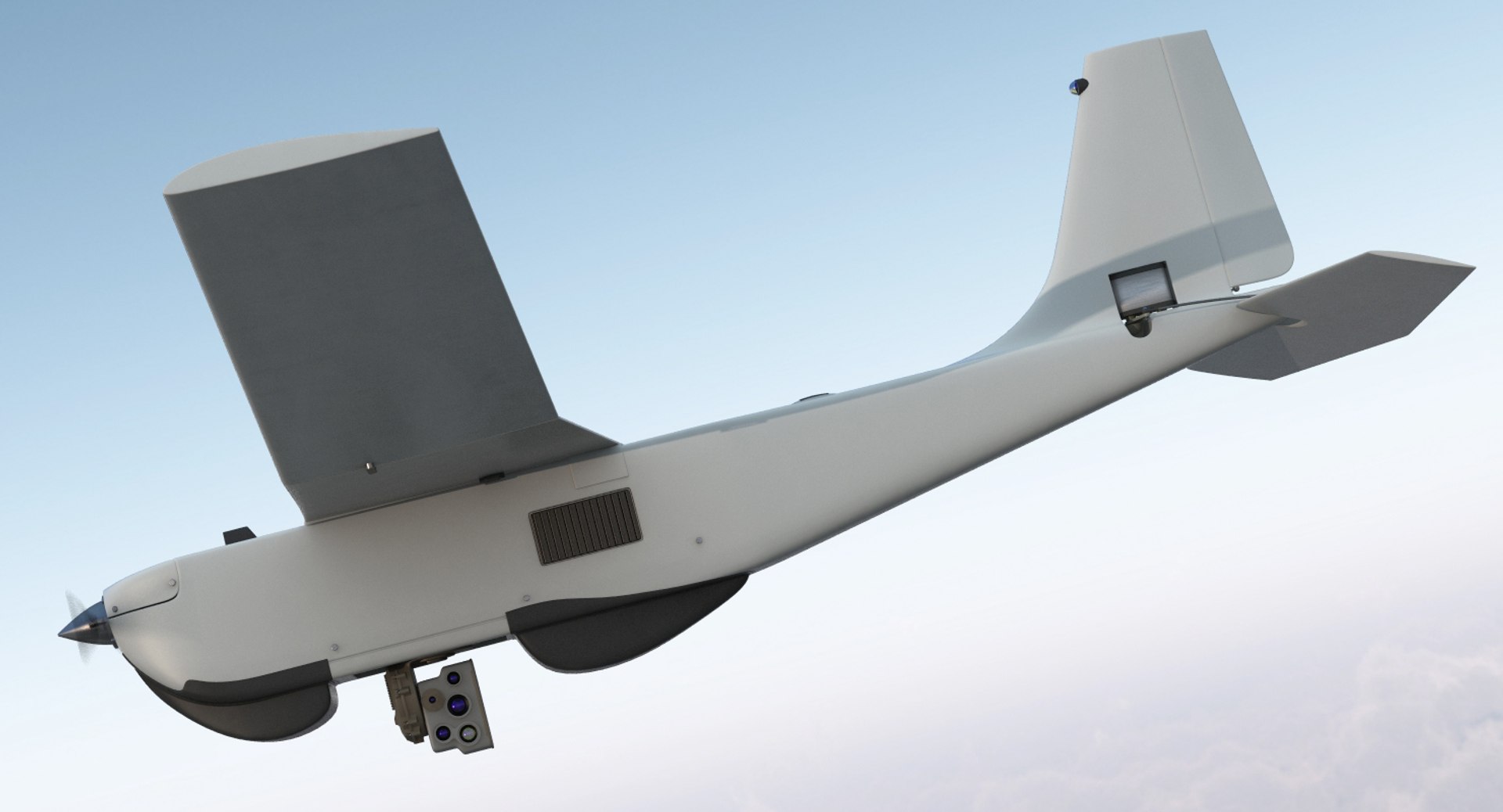 3D Hand Launched Unmanned Aircraft - TurboSquid 1227293