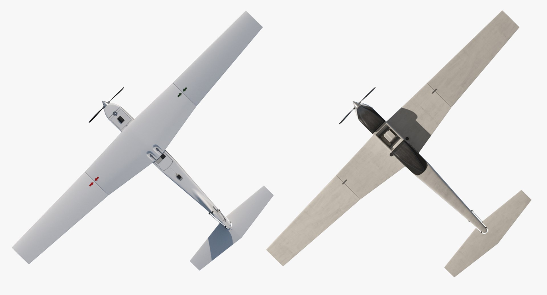 3D Hand Launched Unmanned Aircraft - TurboSquid 1227293