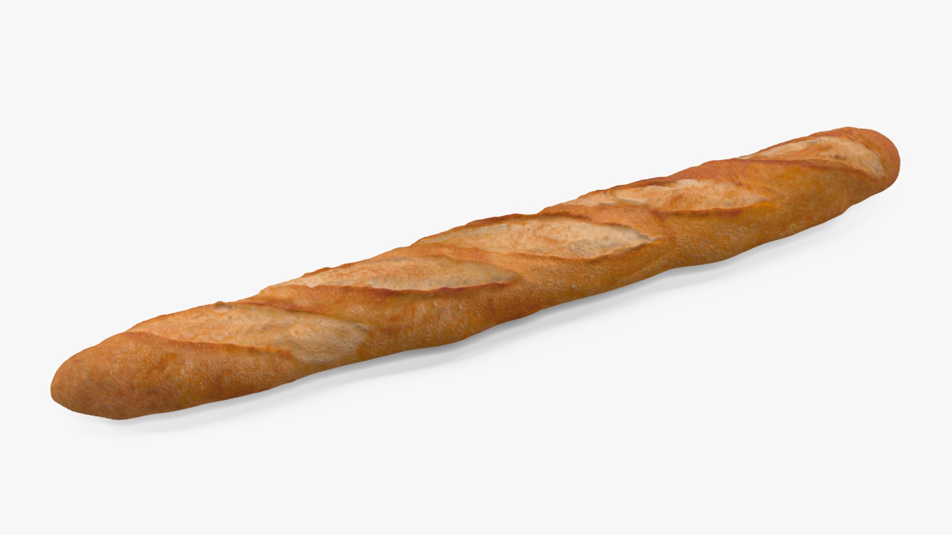 3D Baguette Bread Paper Bag Model - TurboSquid 2228006
