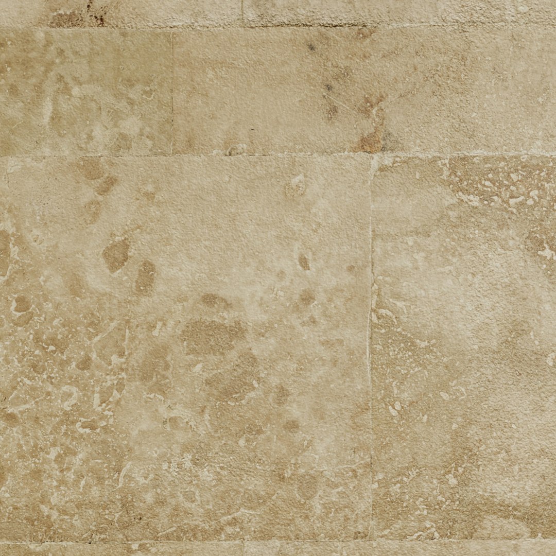 3D PBR Stone Travertine Granite Texture 01 - 4K Scanned - Seamless ...