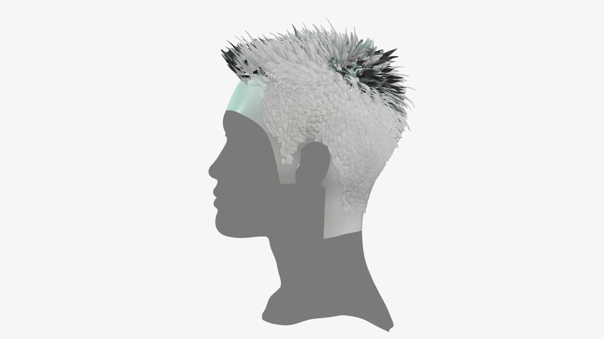 Male Hair - 010 3D Model - TurboSquid 1776300