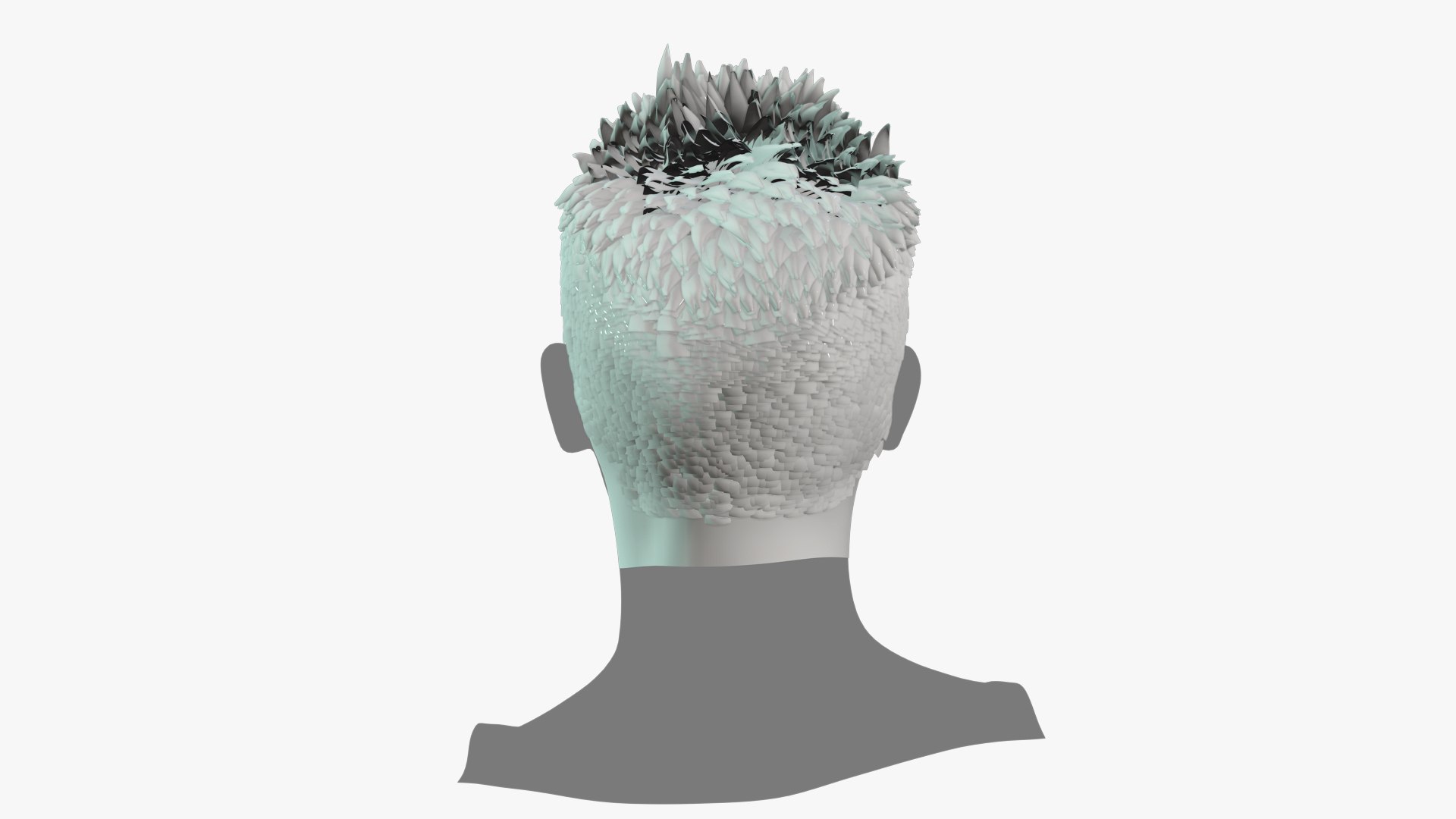 Male Hair - 010 3D Model - TurboSquid 1776300