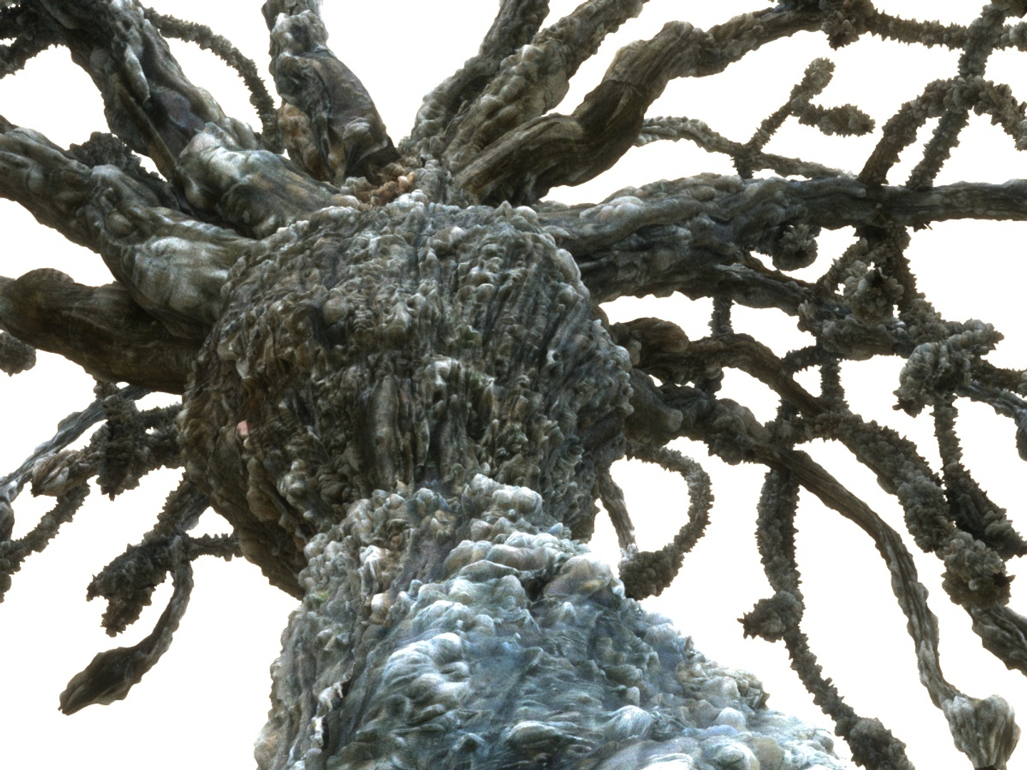 3D alien forest tree model - TurboSquid 1395669