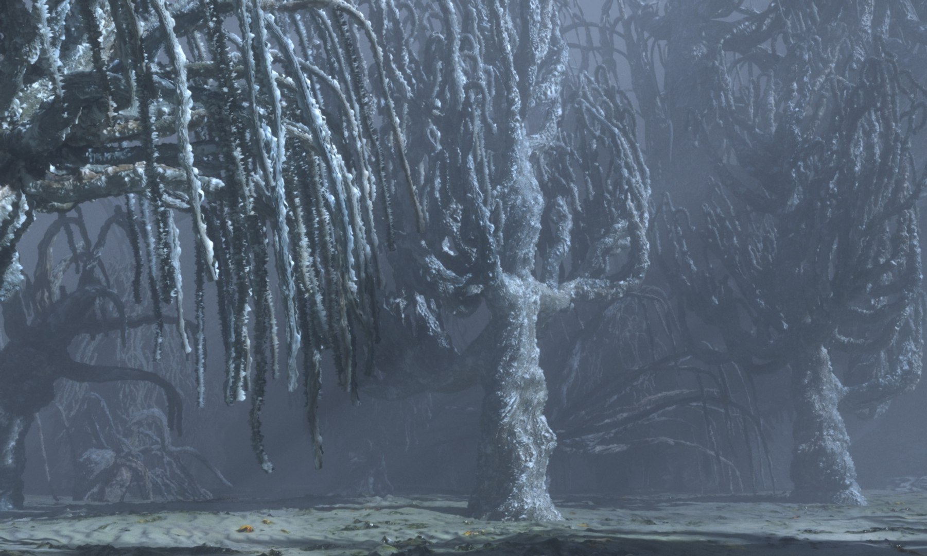 3D alien forest tree model - TurboSquid 1395669