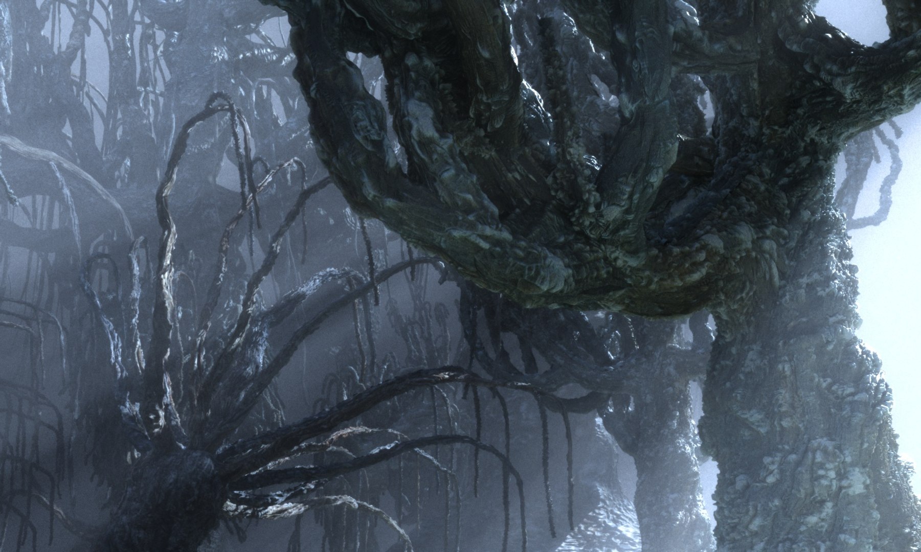 3D alien forest tree model - TurboSquid 1395669