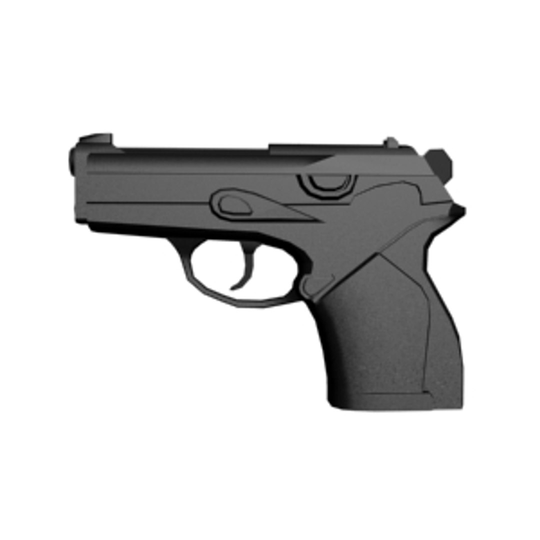 Barreta 9mm Pistol 3ds