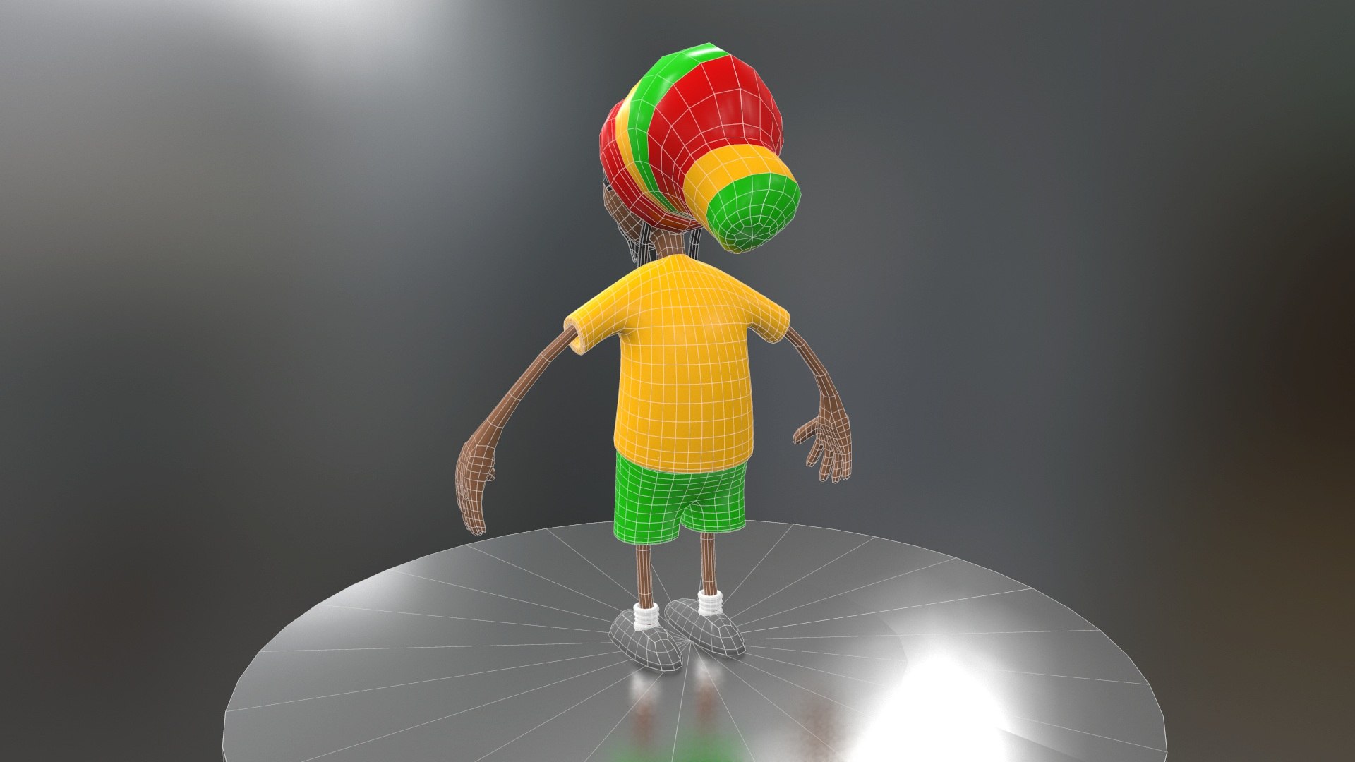 3d model toon character