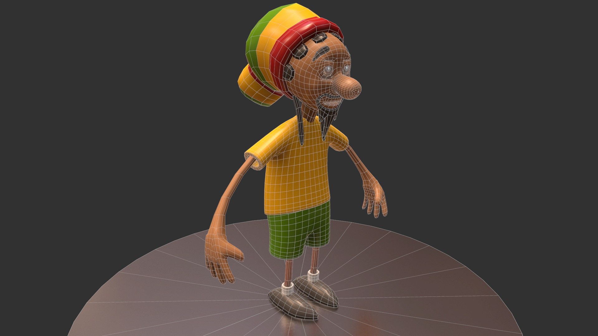 3d model toon character