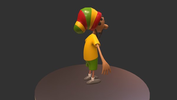 3d model toon character