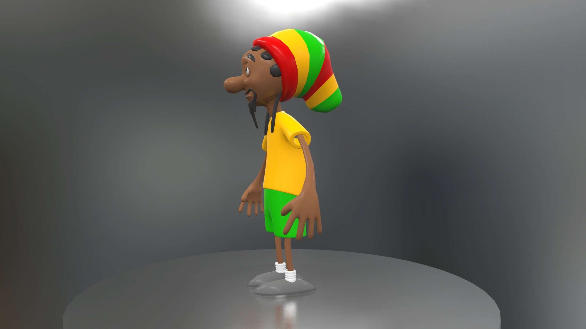 3d model toon character