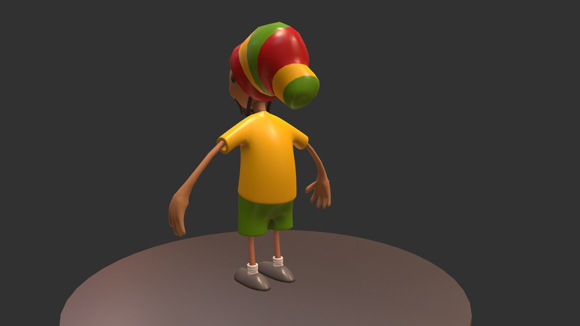 3d model toon character