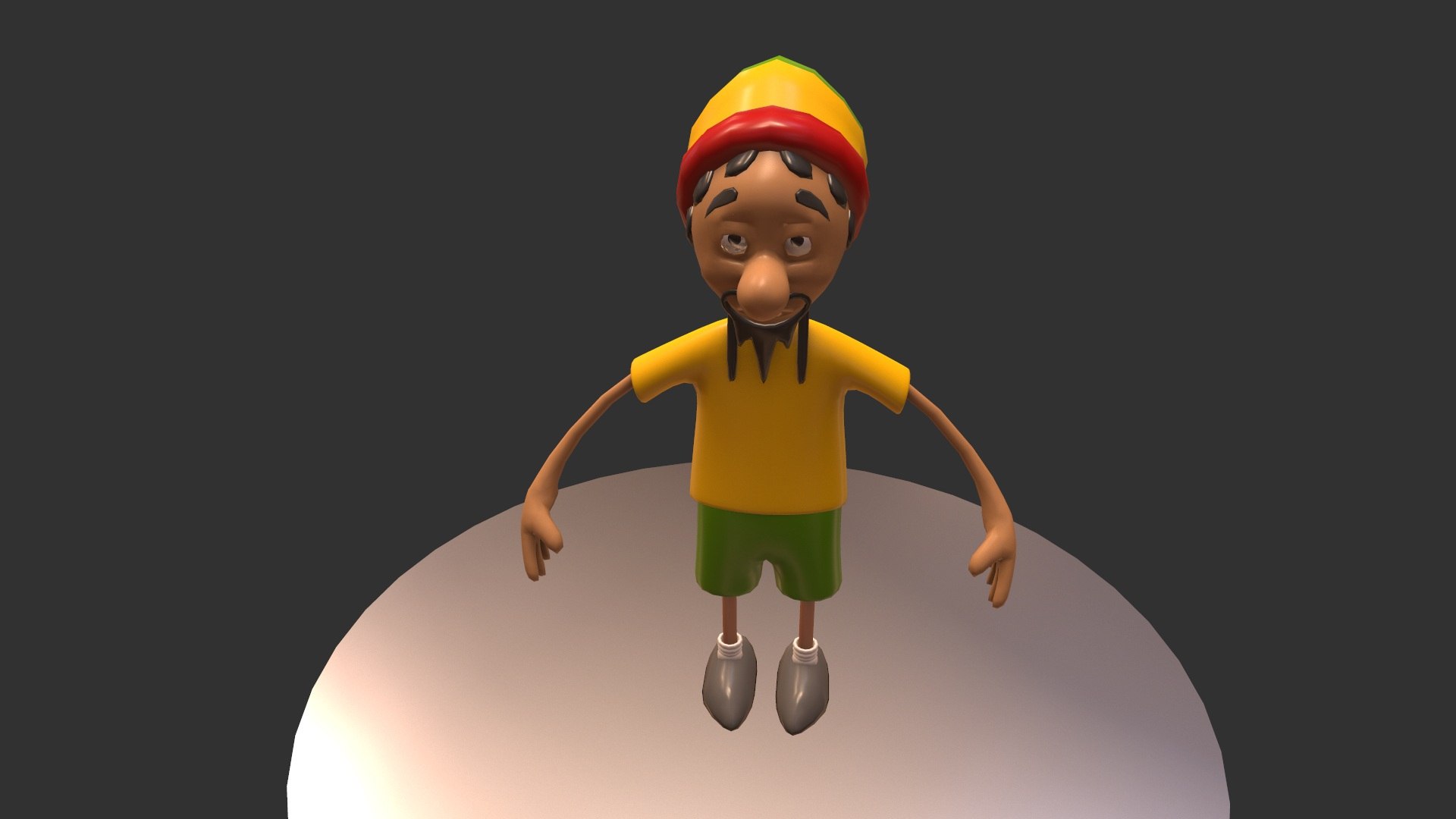 3d model toon character