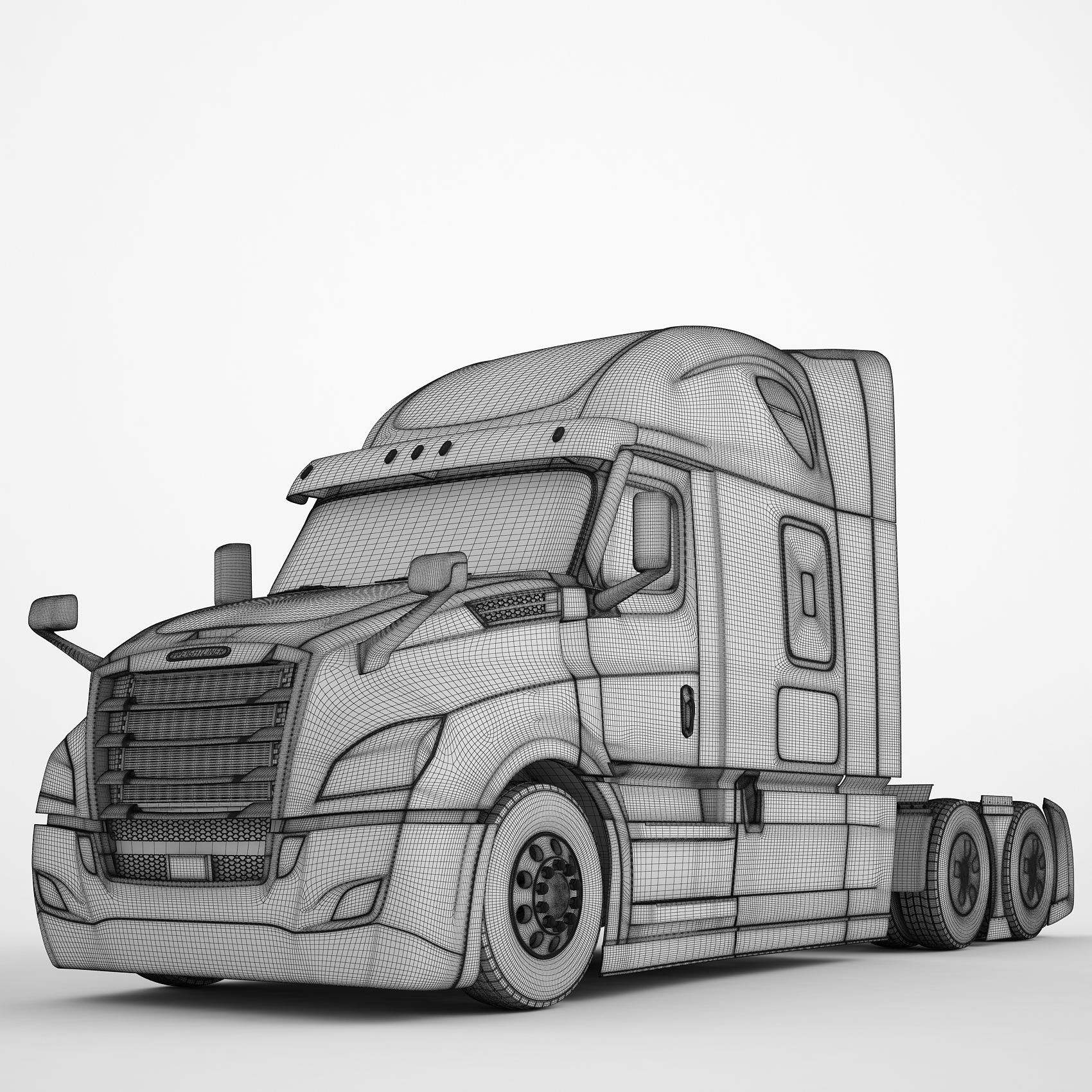 modelo 3d Freightliner Cascadia 2020 02 - TurboSquid 1625738