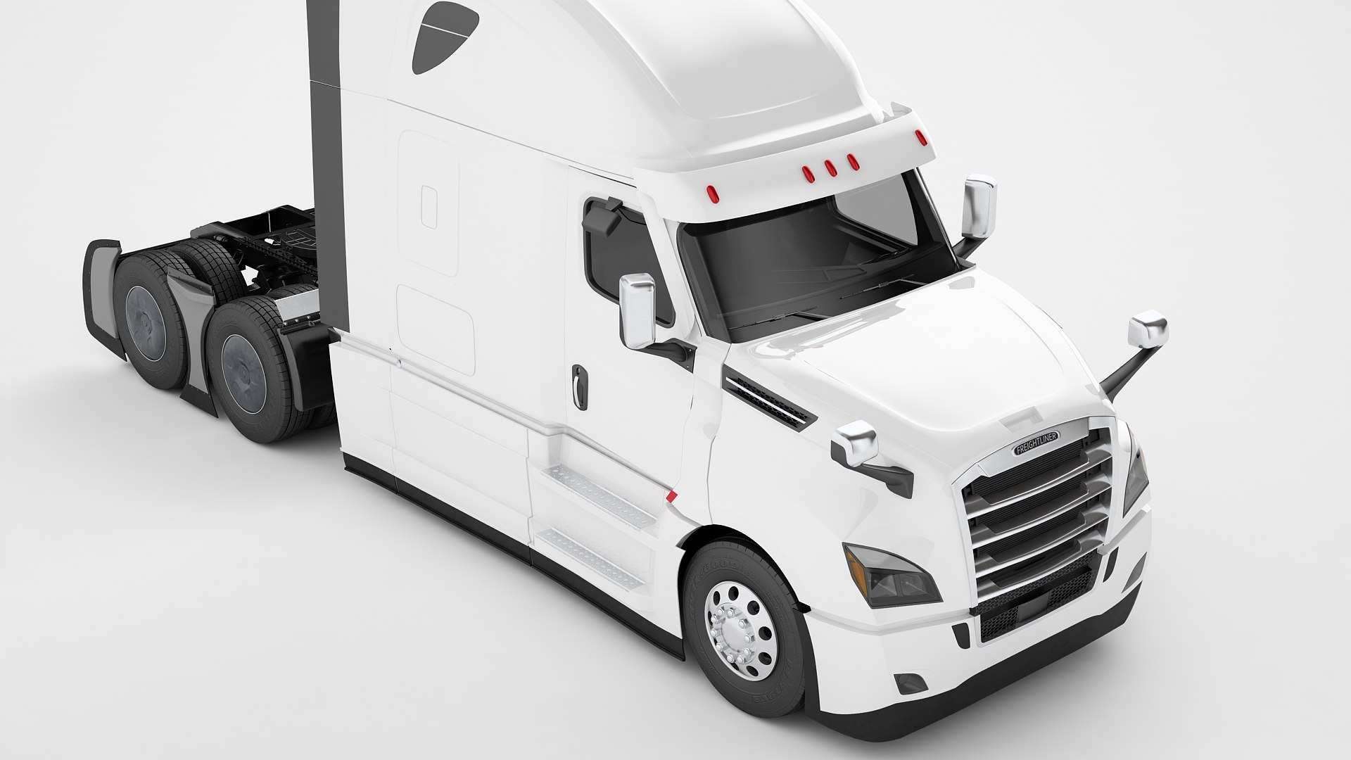 Freightliner cascadia 2020 3D model - TurboSquid 1625738