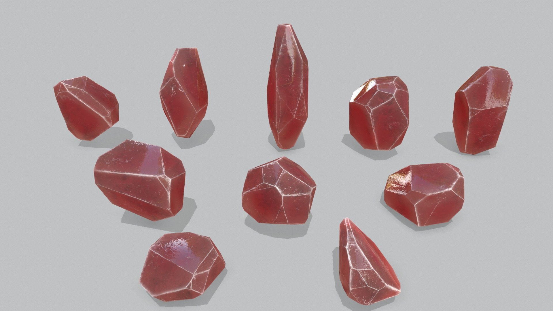 Crystal Set 3D Model - TurboSquid 2186527