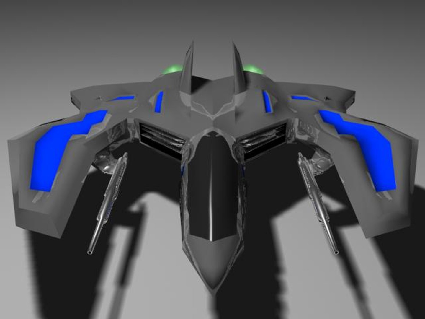 Free Spaceship 3d Model