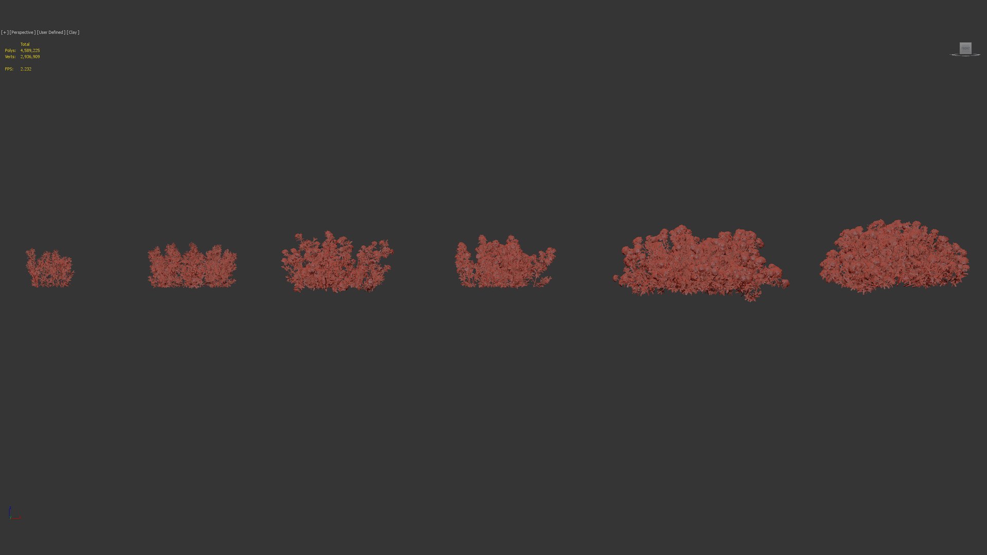 3D Ixora Coral Malay Ixora Coral Fire - TurboSquid 2109709