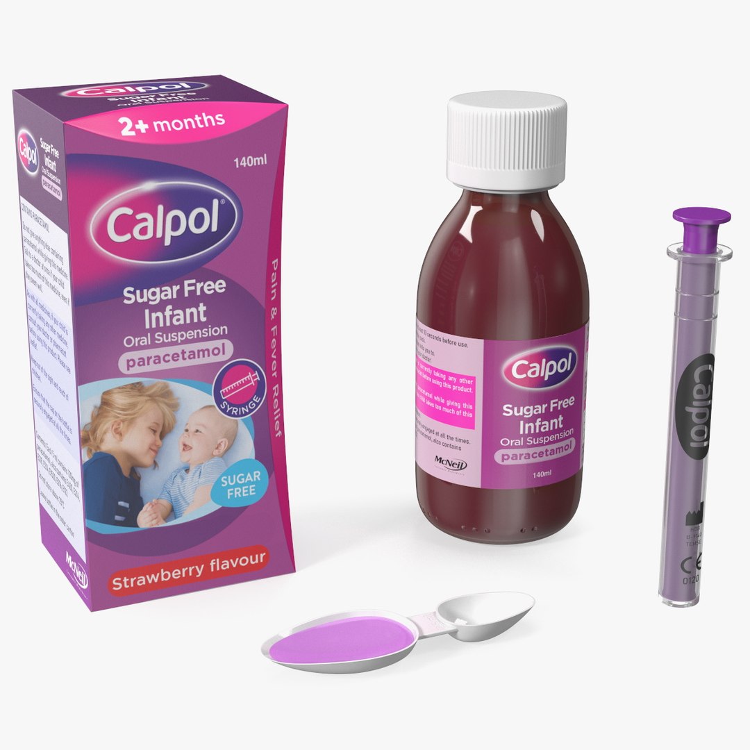 Infant Calpol Suspension Kit 3D - TurboSquid 2065277