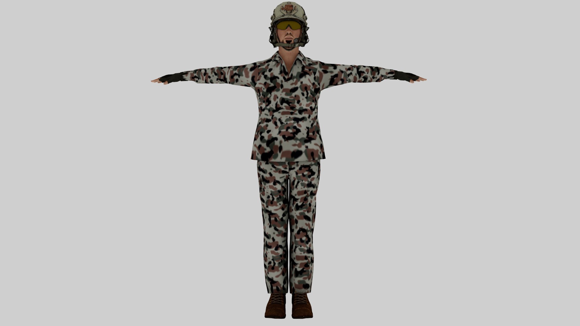 3D Low Poly Rigged Animated Army Men - TurboSquid 2166459