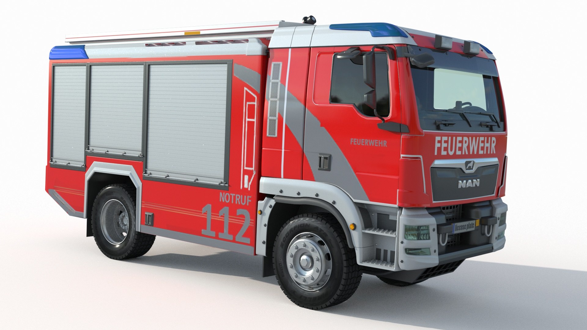 Florian Berlin TLF 4000 3D Model - TurboSquid 2261072