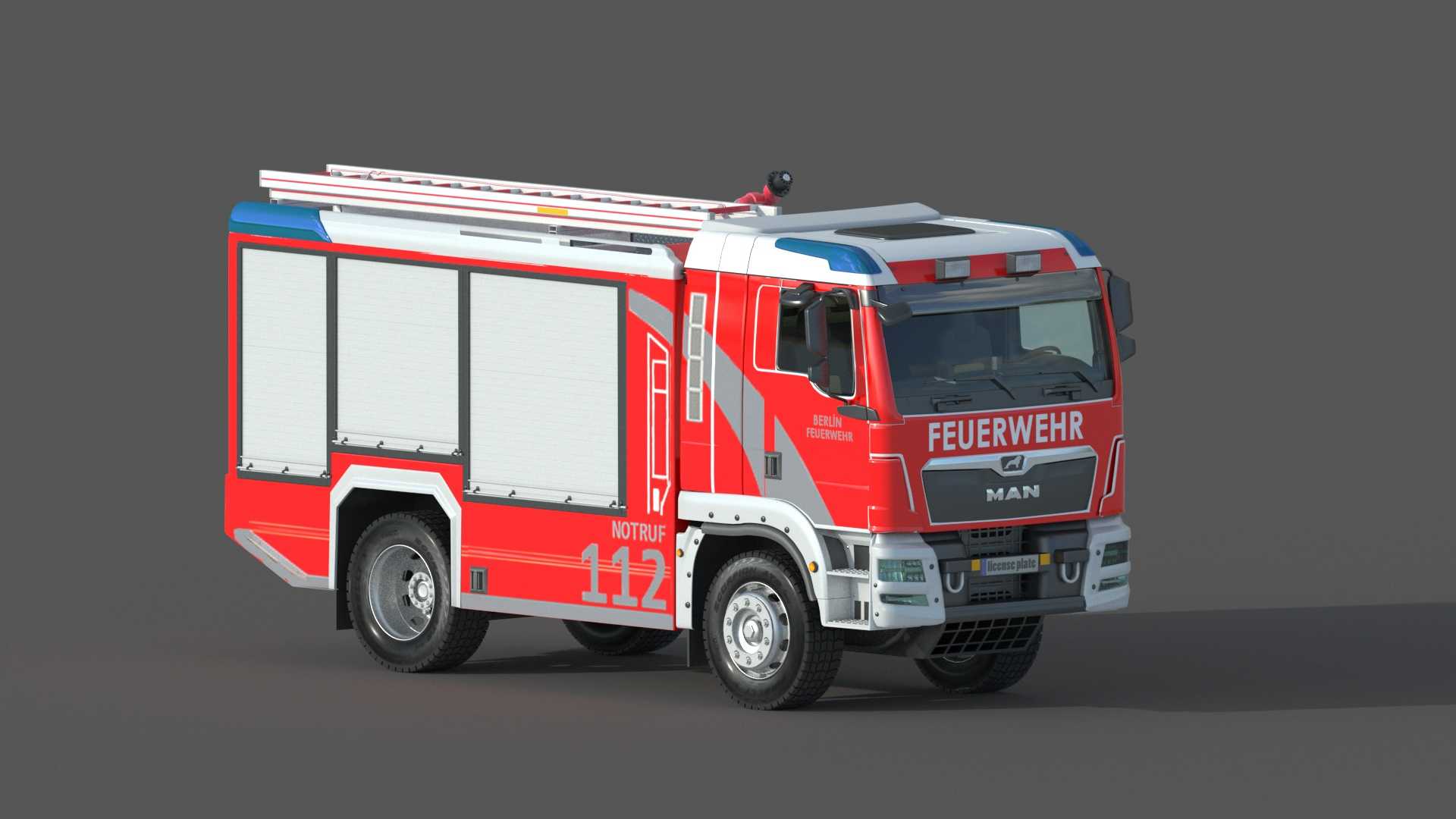 Florian Berlin TLF 4000 3D Model - TurboSquid 2261072