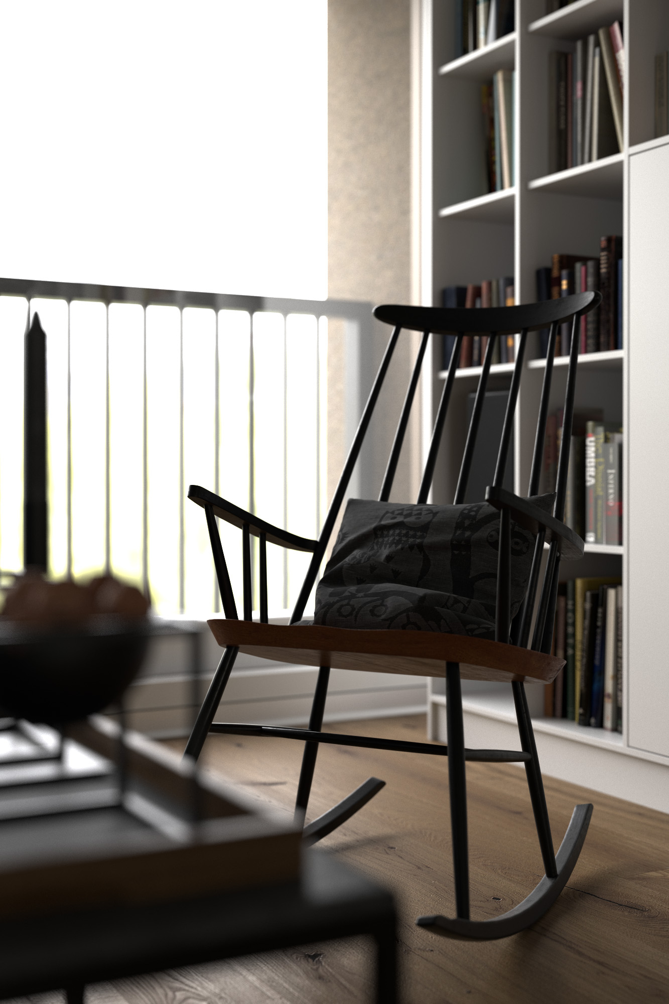 modern interior 3d model