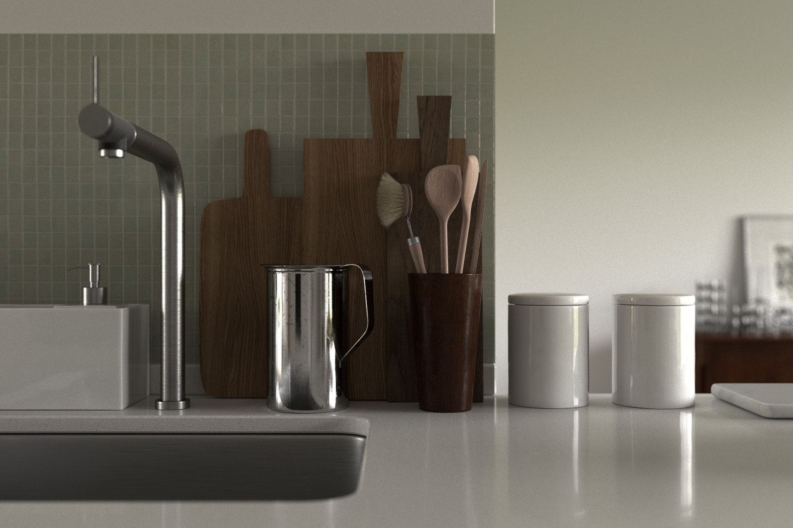 modern interior 3d model