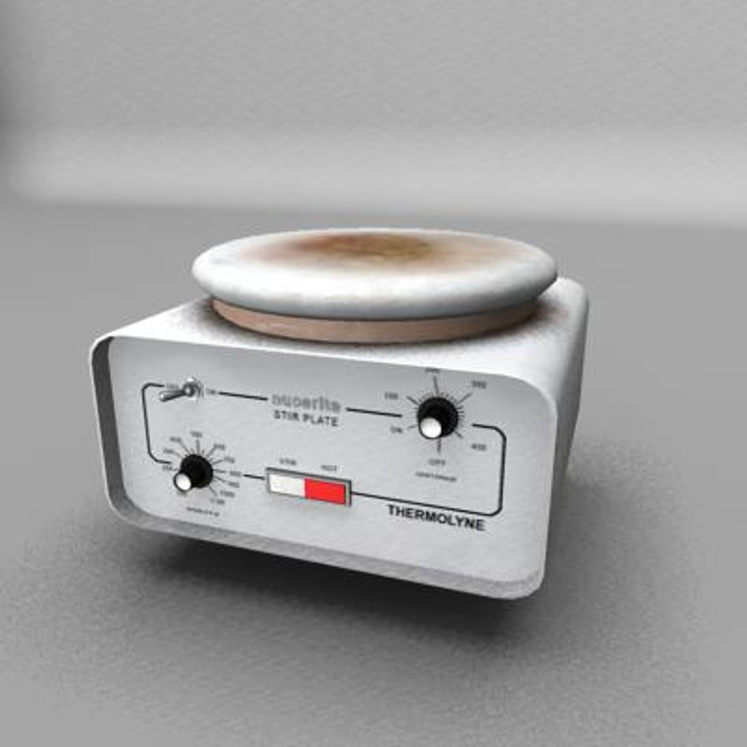 used stir plate 3d obj