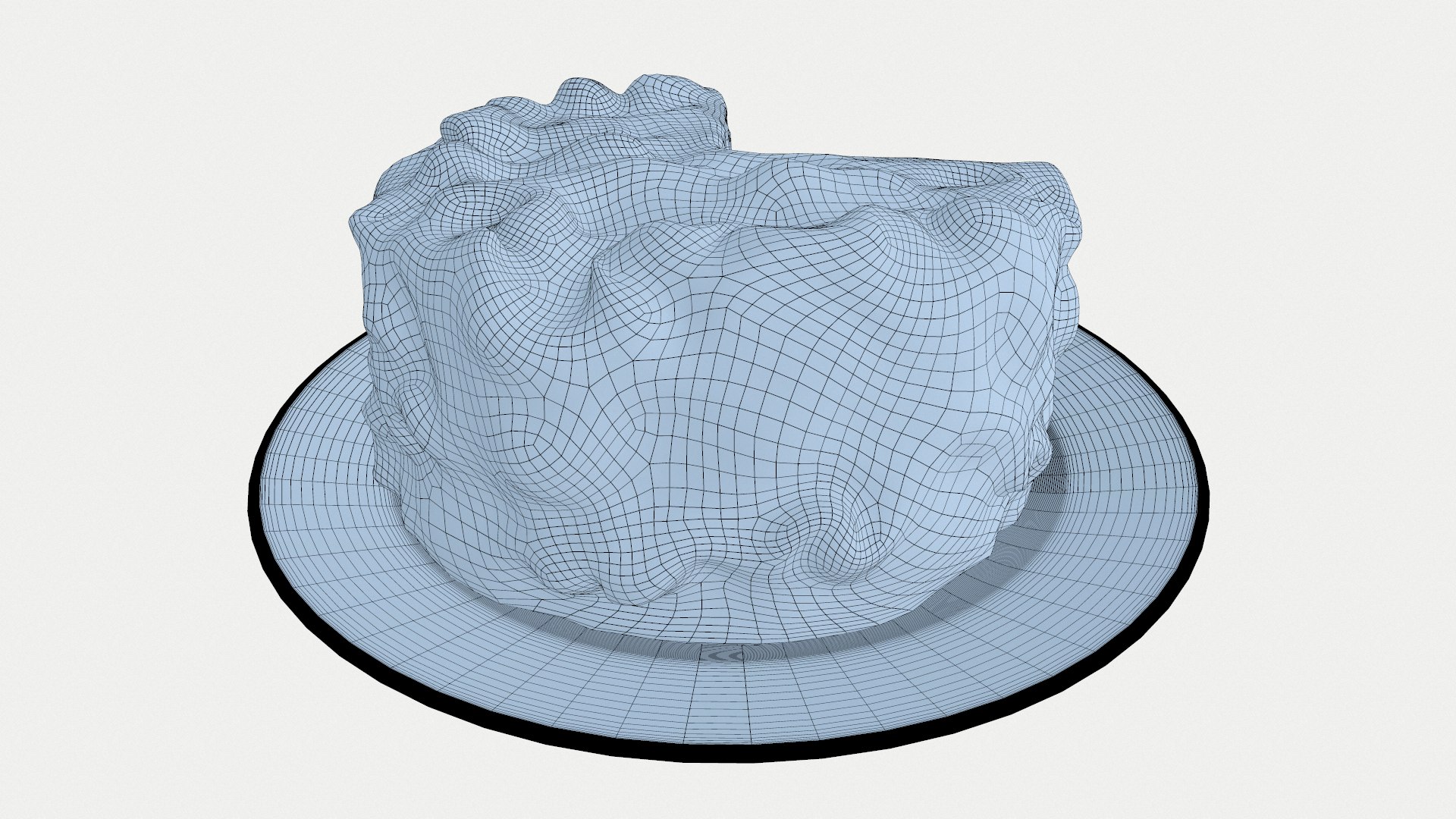 American National Cake 3D Model - TurboSquid 1289338