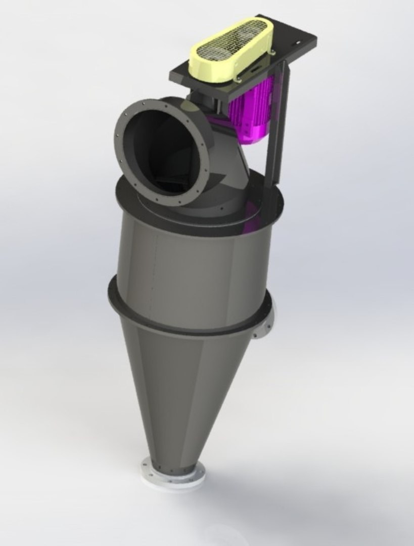 0-500 MICRONIZED DYNAMIC SEPARATOR 3D Model - TurboSquid 2420826