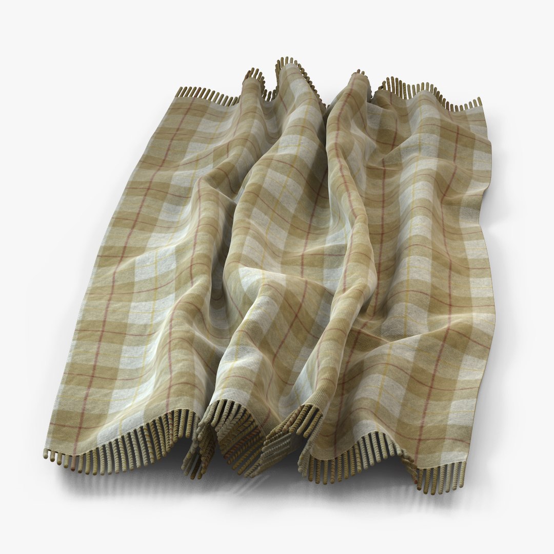 3ds Max Plaid Wool