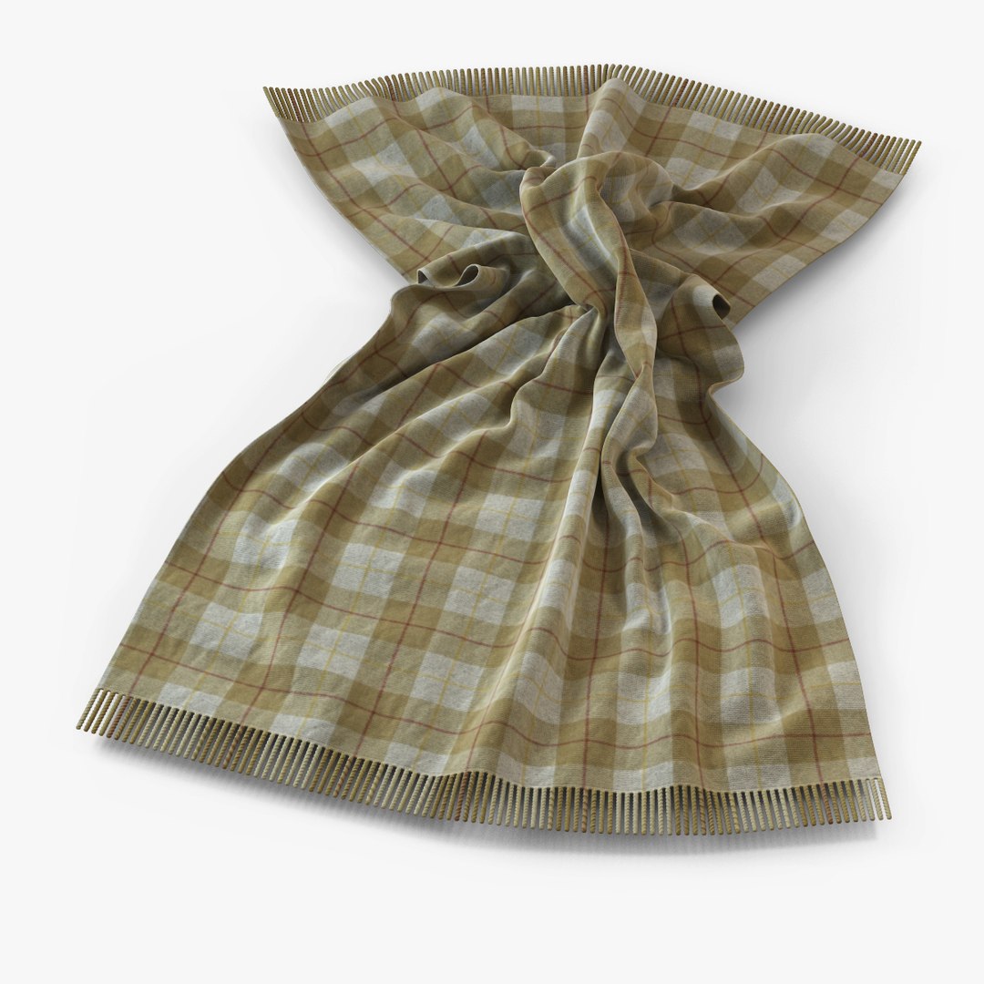 3ds Max Plaid Wool