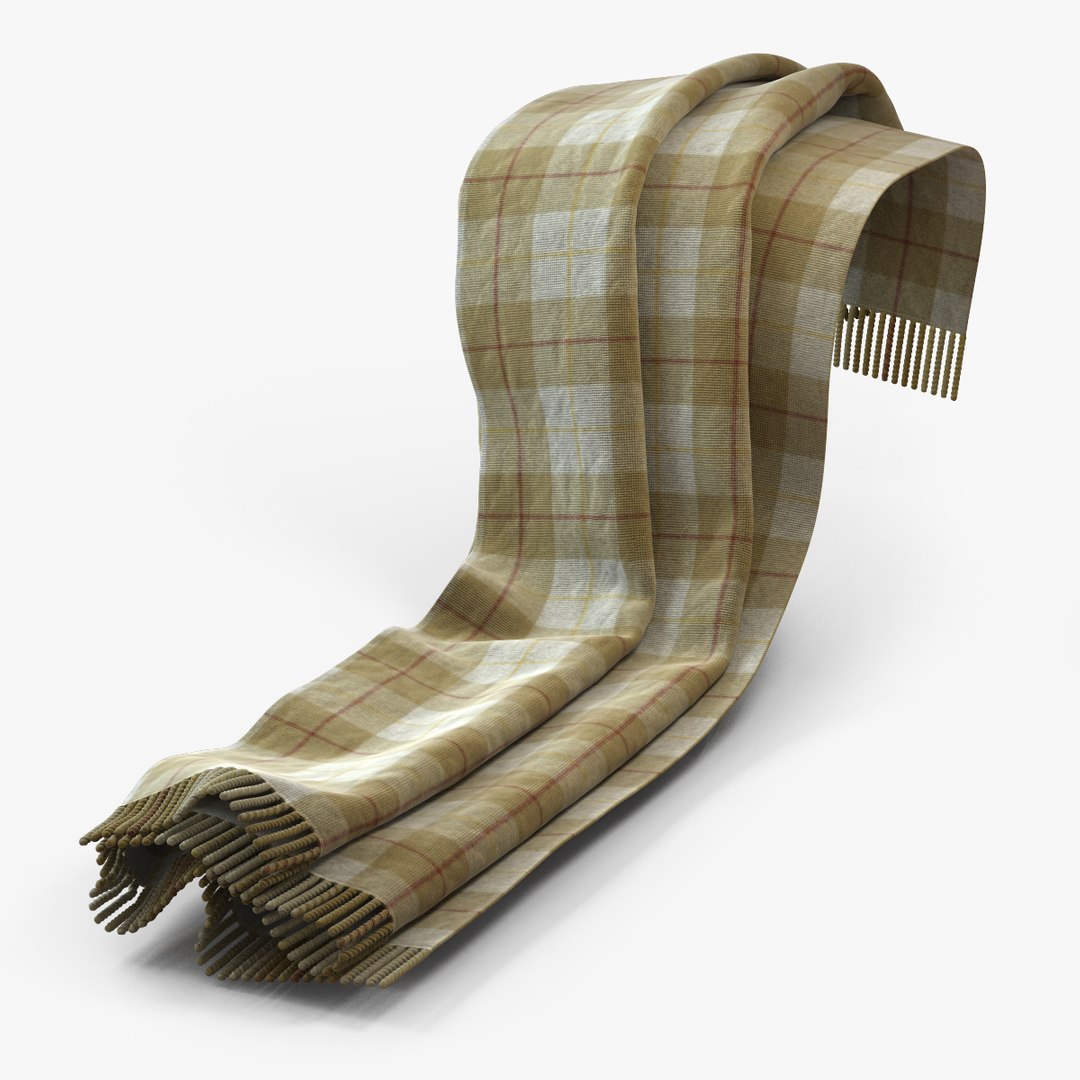 3ds Max Plaid Wool