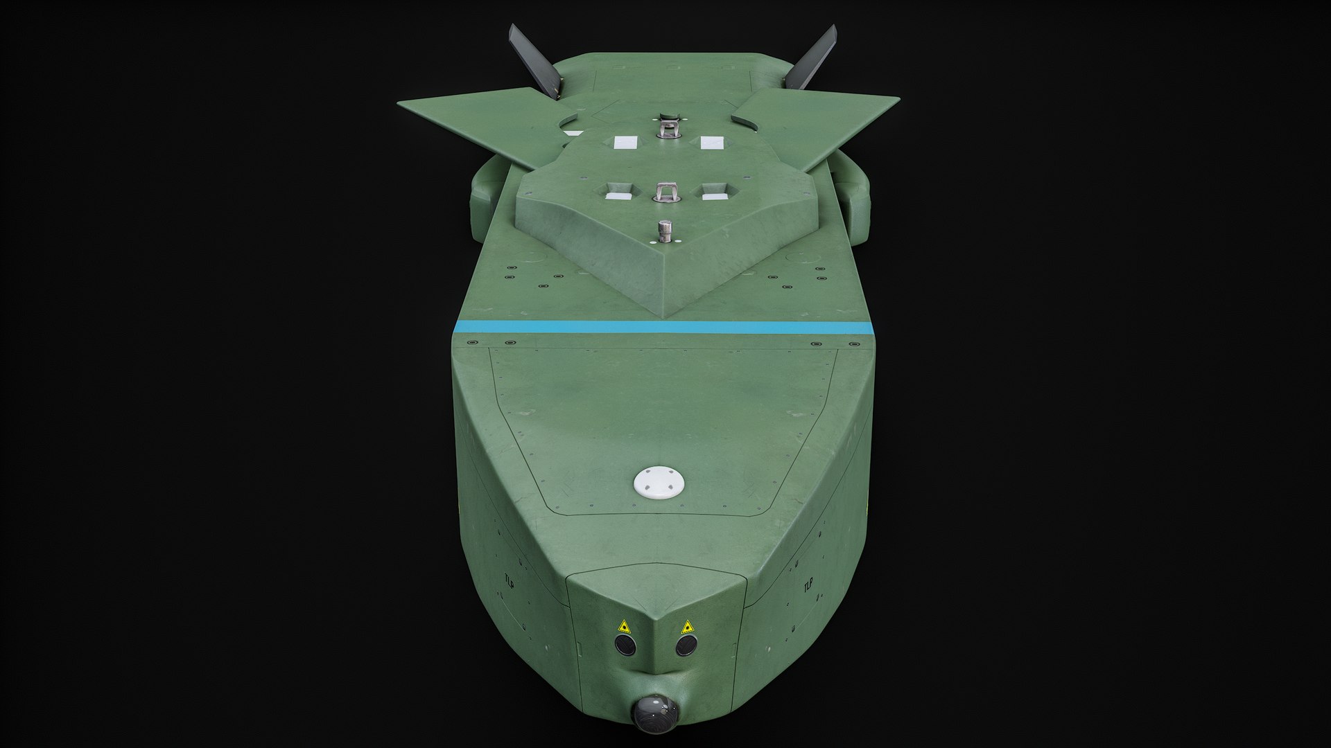 Rigged Taurus KEPD 350 Missile Green PBR Model - TurboSquid 2266078