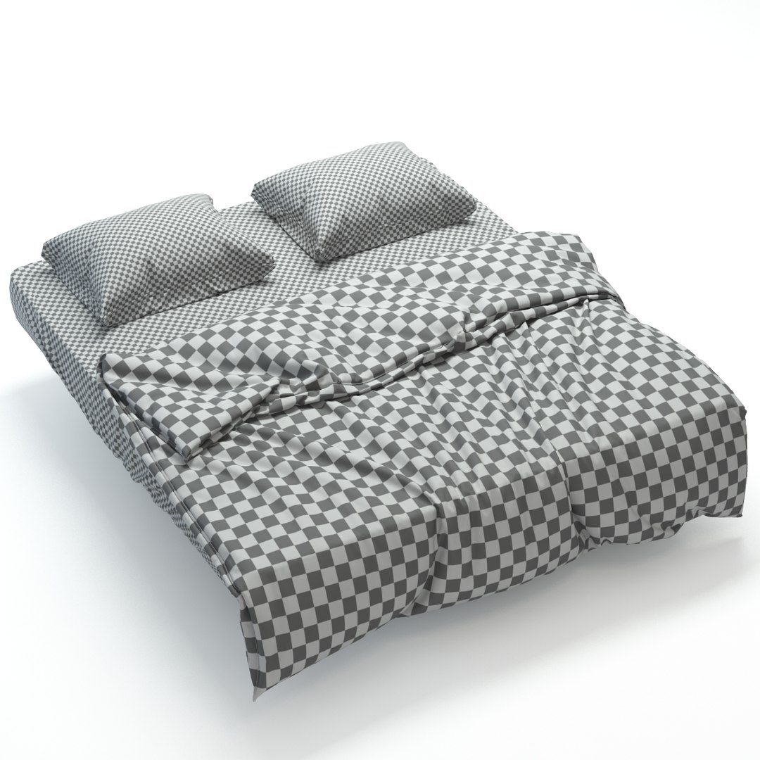 Photorealistic Realistic Bed 3d Max