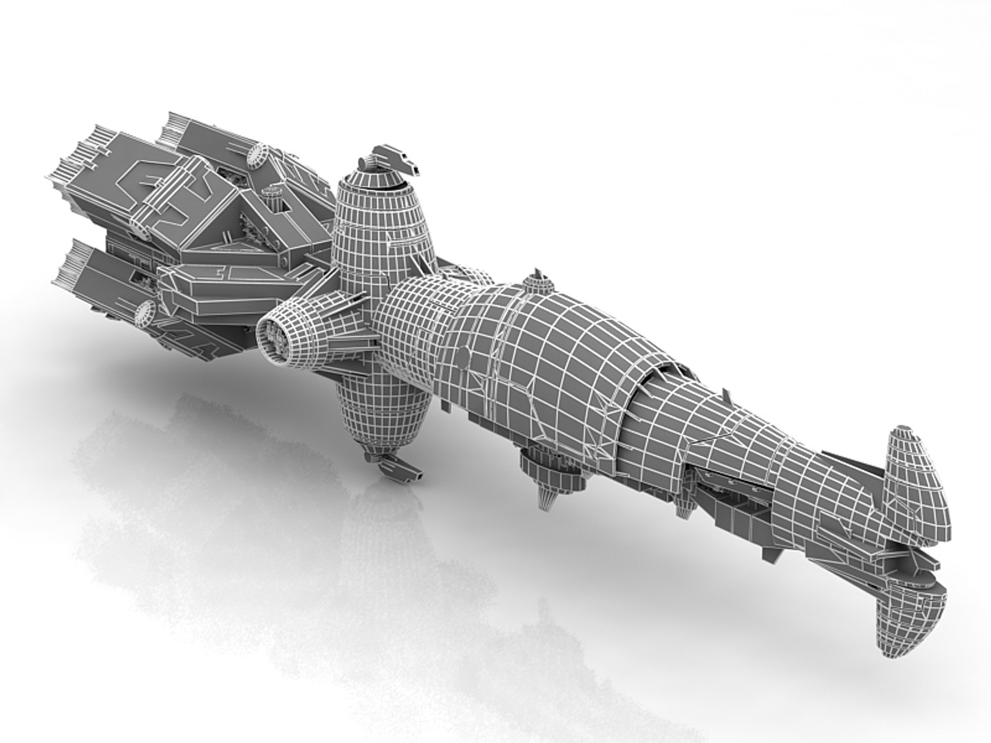 3D Cargo Starship Spaceship Star Model - TurboSquid 1619570