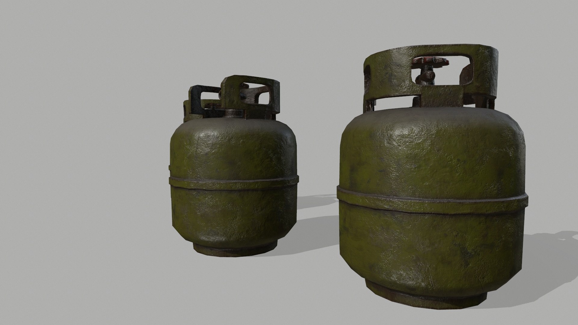 Propane Tank 3D Model - TurboSquid 1526432