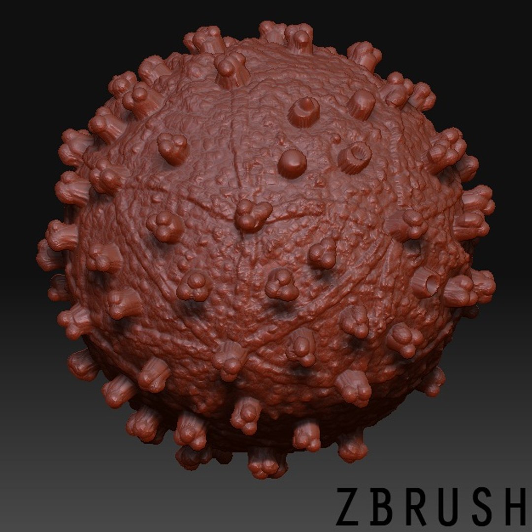 Human Virus Hiv 3d Model