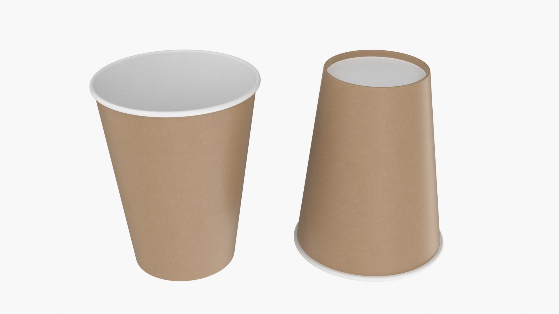 3D Empty Paper Cup A2 - TurboSquid 2267237