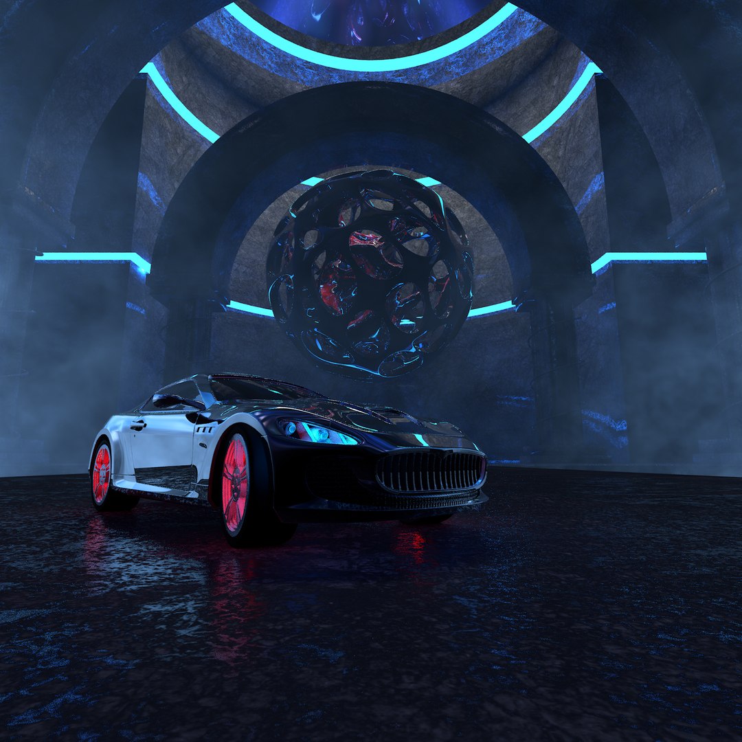 3D Concepts Sports Car Occult Model - TurboSquid 1470058