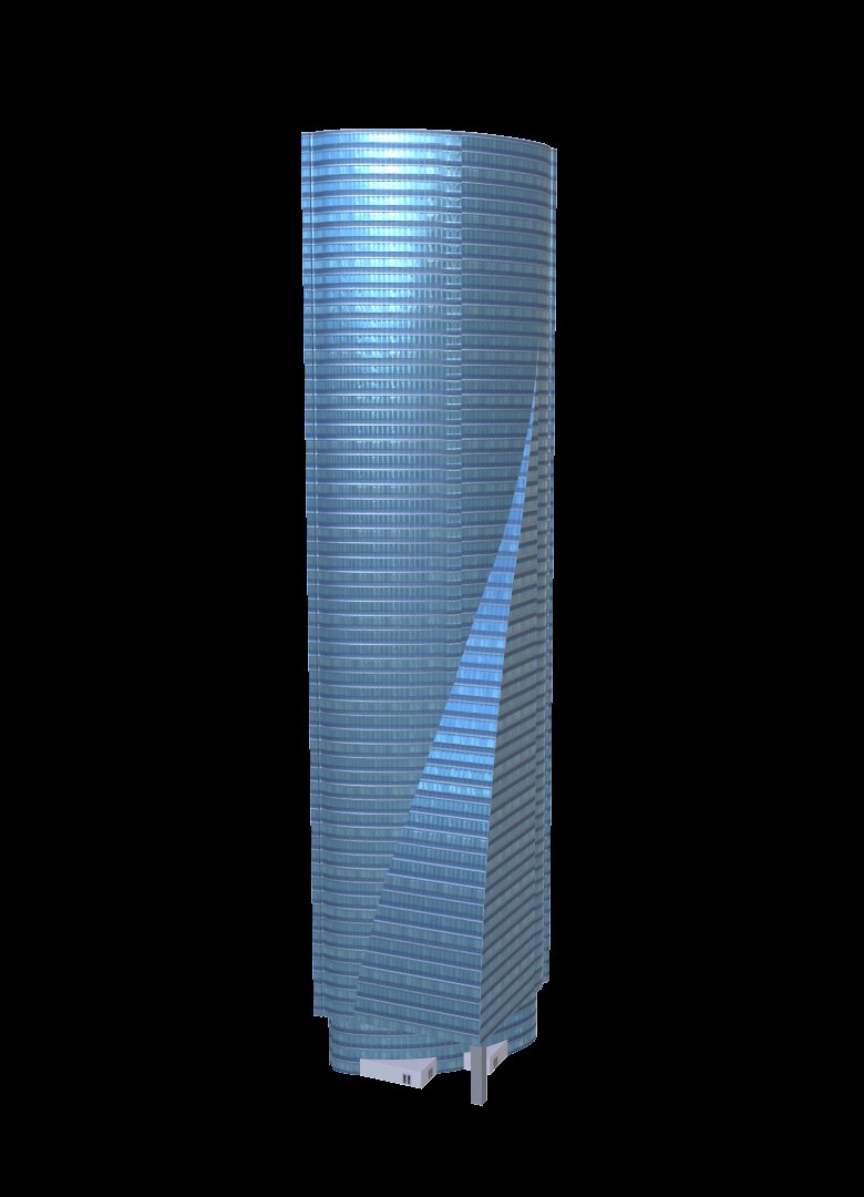 Torre Espacio 3d Model