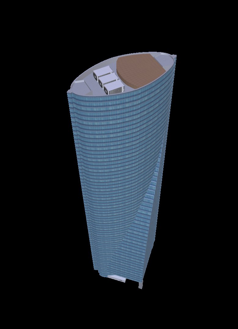 Torre Espacio 3d Model