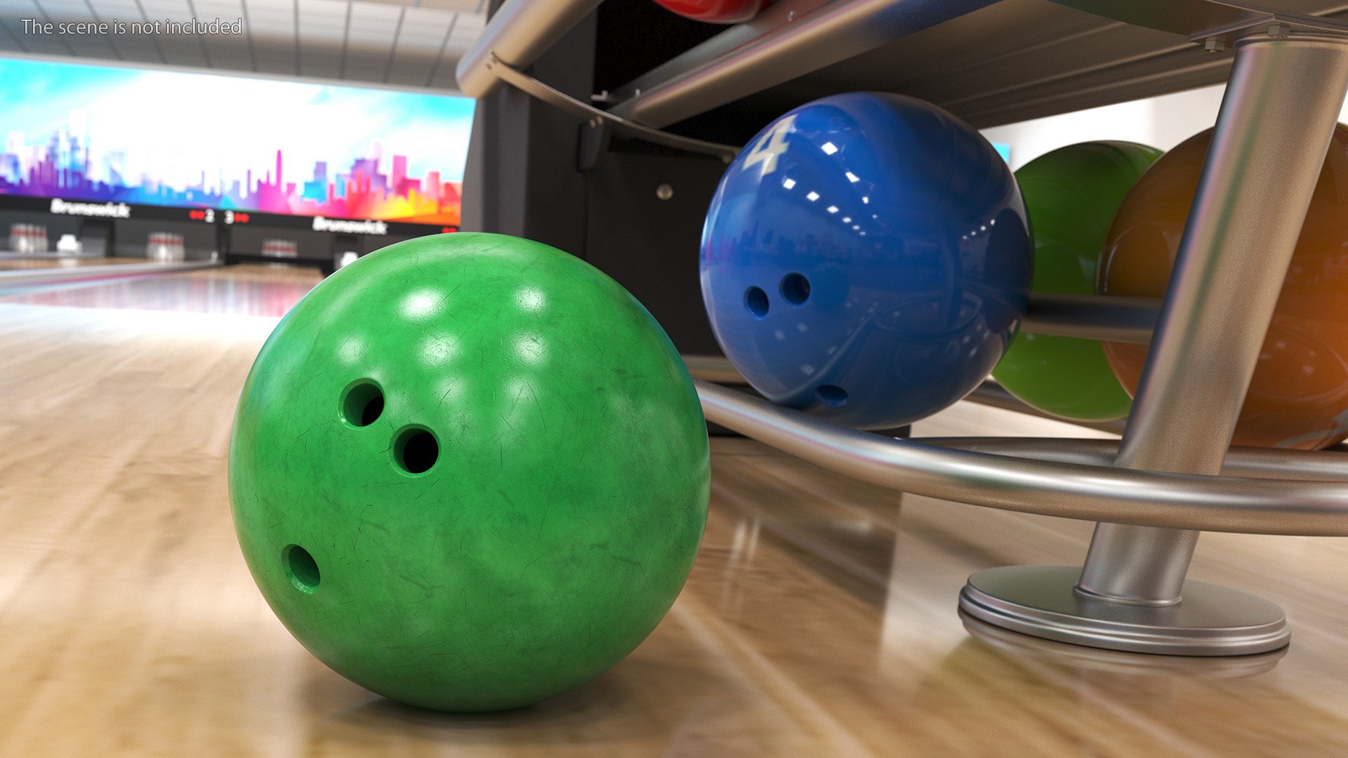 Training Bowling Ball 3D Model - TurboSquid 2115224