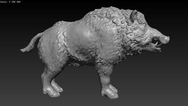 3D model boar - TurboSquid 1170871